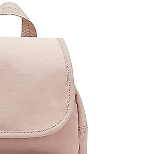 Kipling Women's Marigold Small Backpack, Adjustable, Removable Crossbody Strap, Nylon Travel Organizer, Brilliant Pink Grad, 9''L x 11.75''H x 5''D