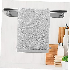 Cabinet Door Towel Holder 4 Sets s Towel Hooks Hanging Rod Hanging Ring Hook up X1 Silver 304 Stainless Steel Towel Ring Stainless Steel Stainless Steel Hook