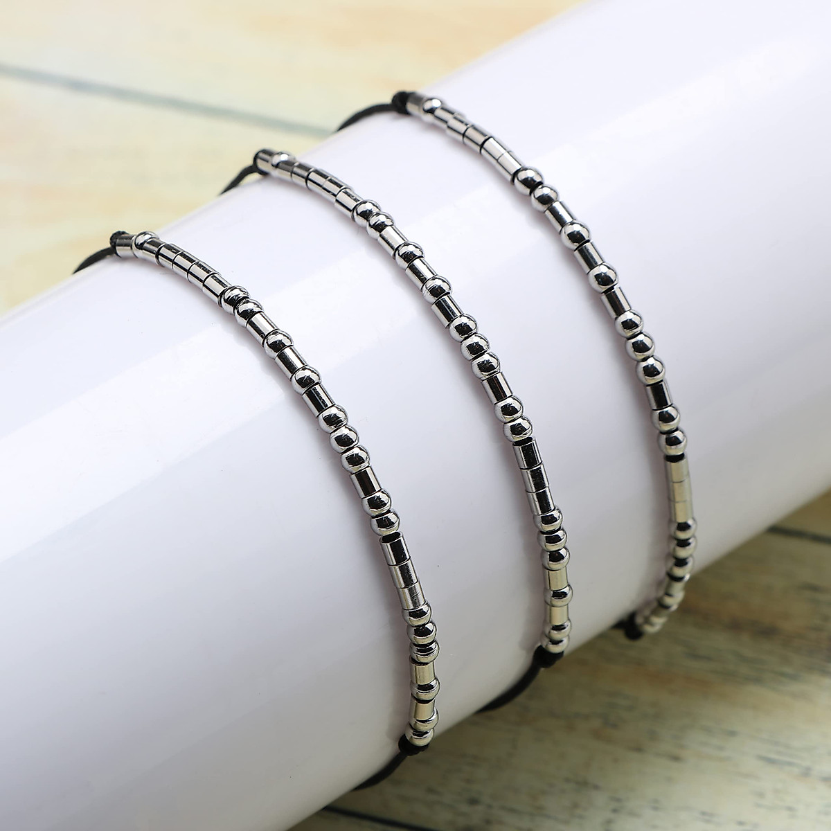 JoycuFF Daughter Gift from Mom I Love You Morse Code Bracelet for Daughter Inspirational Bracelets for Women Birthday Christmas Mothers Day Friendship Anniversary