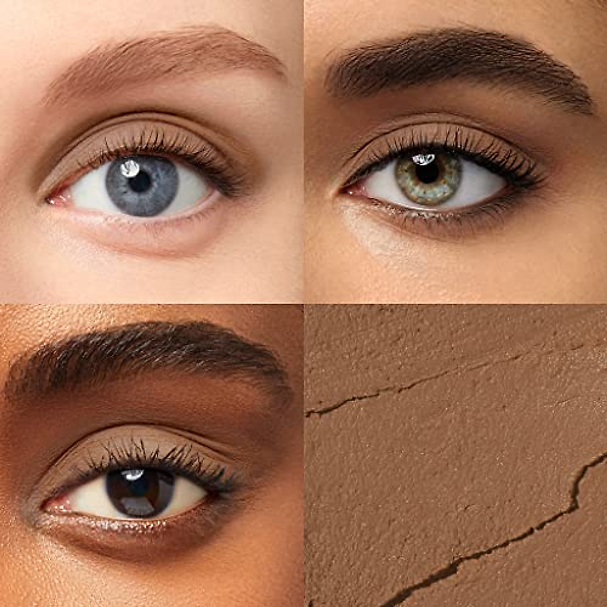 Julep Eyeshadow 101 Crème to Powder Waterproof Eyeshadow Stick Duo, Sand Shimmer and Ginger Matte