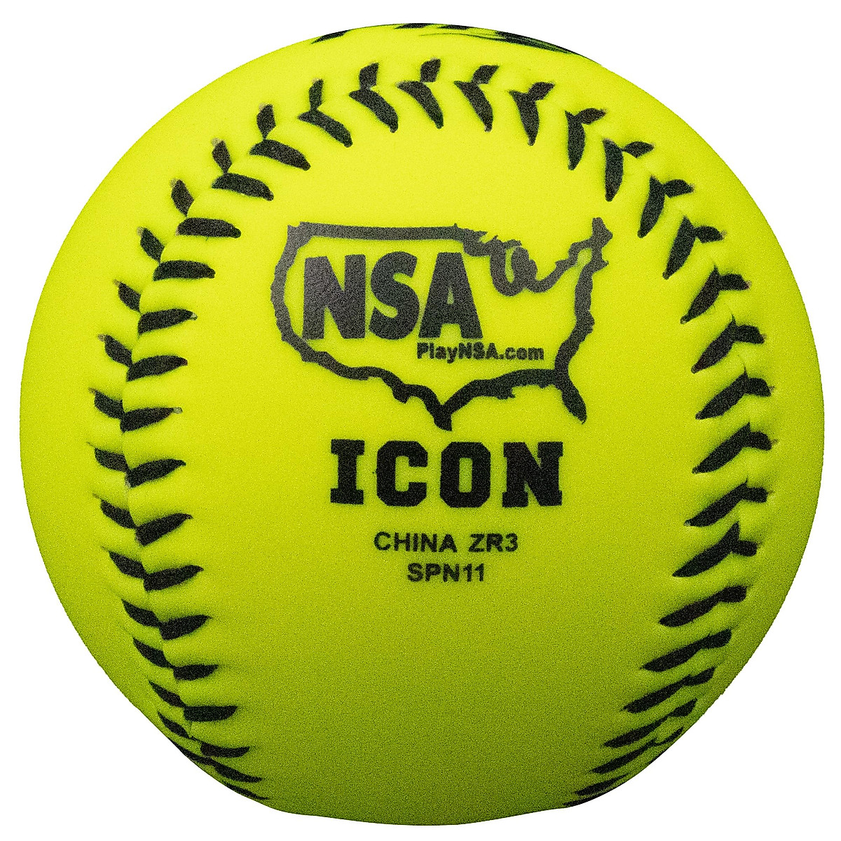 Baden Fire NSA 11 inch Slowpitch Softball (Dozen)