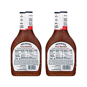Sweet Baby Ray's, Wing Sauce & Glaze, Sweet Chili, 16oz Bottle (Pack of 2)