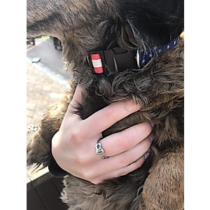 Whitney Howard Designs Guitar Ring for Men or Women - Minimalist Comfort Fit Open Adjustable Pewter Ring - Musician Guitar Player Gift