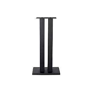 Monolith Speaker Stands - Sturdy Construction, Rectangular Columns, Rectangular Columns, 32 Inch, Black