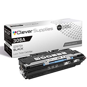 CS Compatible Toner Cartridge Replacement for HP 3550 Q2670A Black HP 308A Color 3500 3500N 3550 3550N 3700 3700N 3700DN 3700DTN 3750 3750N 3750DN 3750DTN