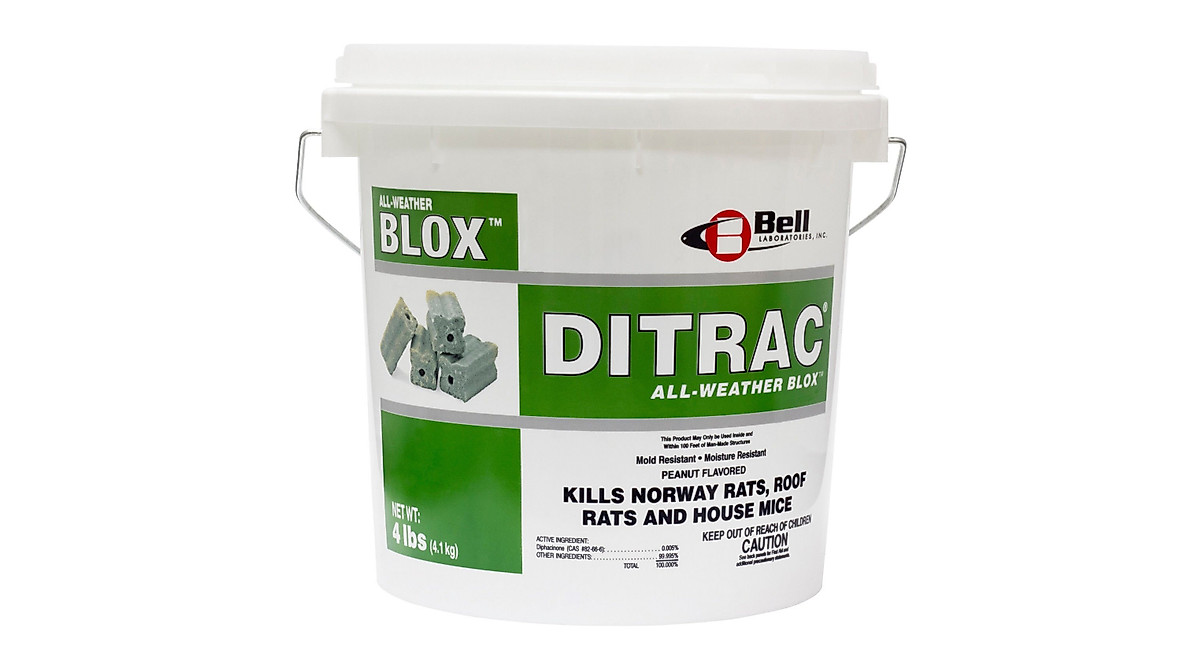 Rodent Bait Blocks - Effective Rat and Mouse Killer by Bell Labs