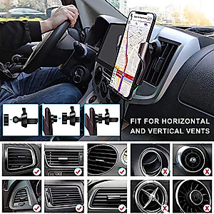 TALMIL Wireless Car Charger Mount,Windshield Dash Air Vent Phone Holder Compatible iPhone13/12/11/13/12/11Pro/13/12/11ProMax/XSMax/XS/XR/X/8/,Samsung S10/S9/S8/Note10/Note9