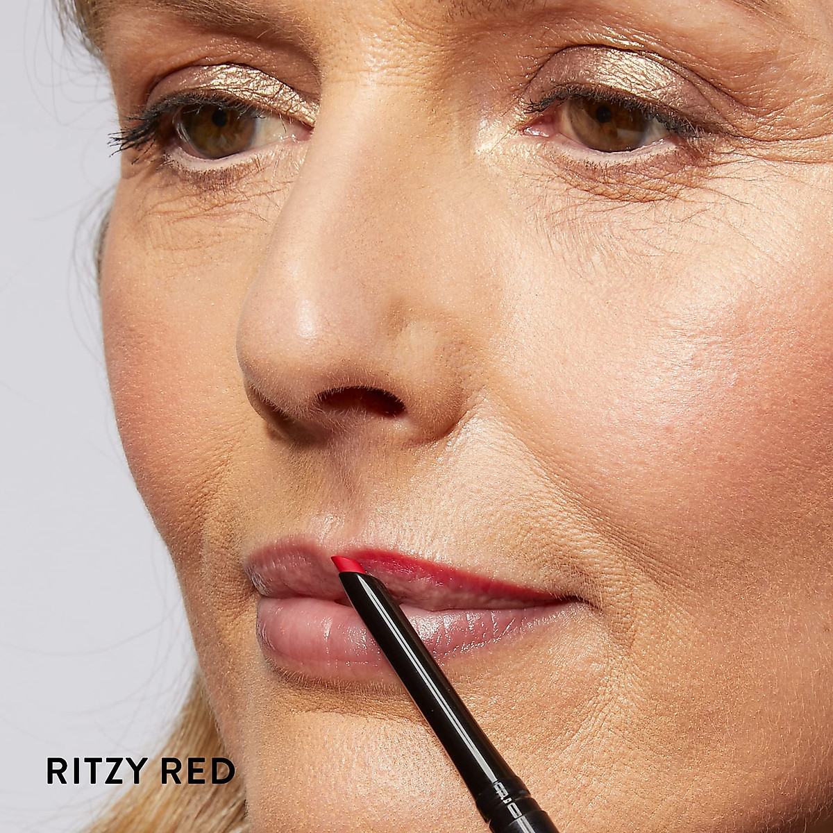 LAURA GELLER NEW YORK Modern Classic Duo - Red Radiance Lipstick + Ritzy Red Lip Liner - Ultra-Rich Color - Luxurious and Lightweight - Cream Finish