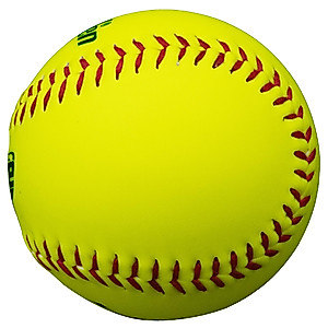 Baden USA (ASA) Fire Synthetic Cover Slowpitch Softball 11" (One Dozen)