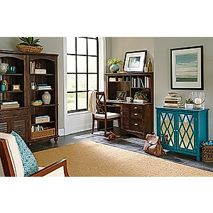 Sauder Harbor View Accent Storage Cabinet, Caribean Blue finish
