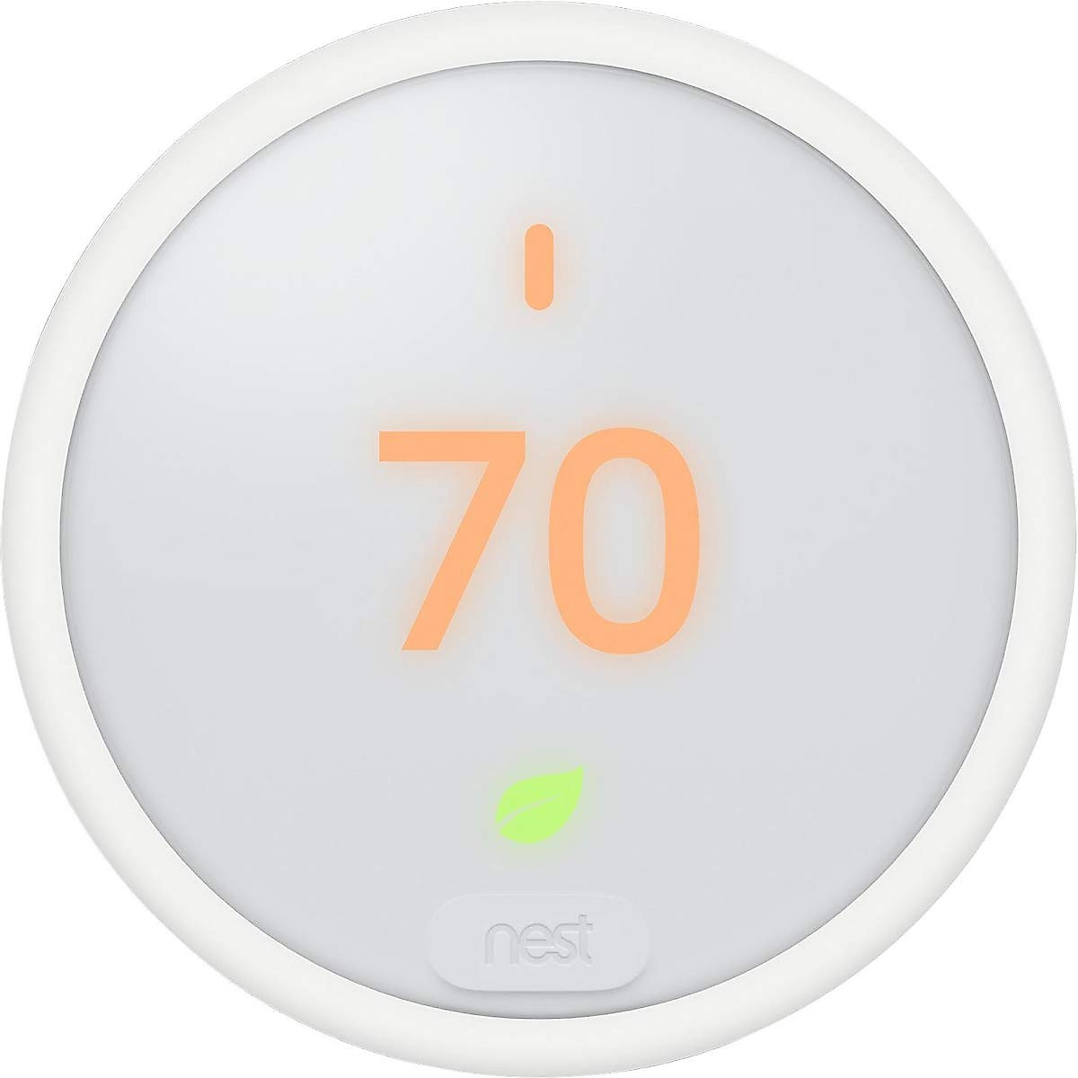 Google Nest Thermostat E - Programmable Smart Thermostat for Home T4000ES - 3rd Generation Nest Thermostat (Frosted White)- Compatible with Alexa