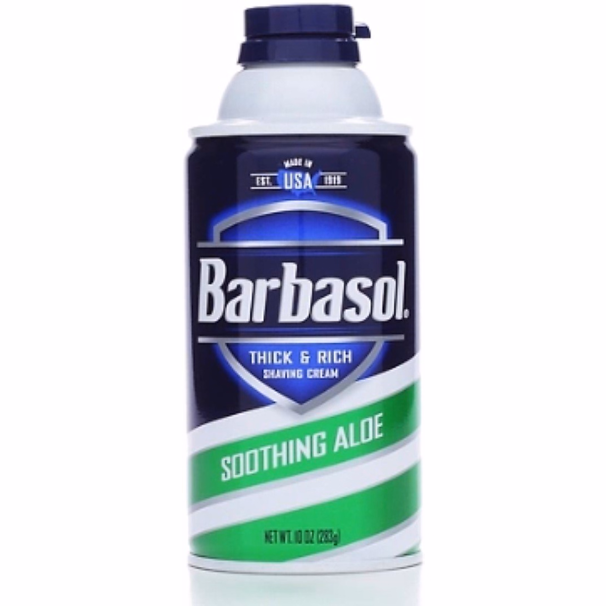 Barbasol Aloe Soothing Sh Size 10z Barbasol Aloe Soothing Shave, 10 Ounce