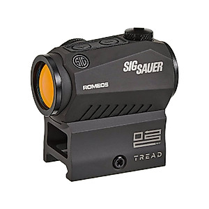 SIG SAUER Romeo5 1x20mm Tread Closed Red Dot Sight | High-Performance Durable Waterproof Fog-Proof Compact 2 MOA Red Dot Sight for SIG M400 Tread