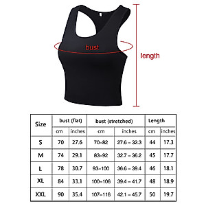 Geyoga 4 Pieces Women Basic Tank Top Cotton Racerback Sleeveless Athletic Crop Cotton Top (Elegant Color,Small)