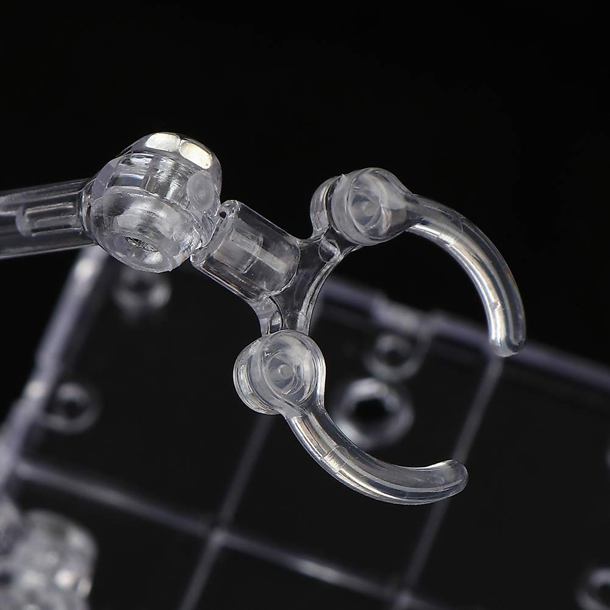 YUANYUAN 1 Pcs Assembly Action Figure and Doll Stand Action Figure Display Holder Base Doll Model Support Stand Compatible with HG RG SD SHF Gundam 1/144 Toy