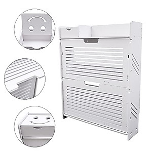 Modern Shoe Storage Cabinet, White Tipping Shoe Cabinet, Shoe Rack Cabinet for Entryway, Ultra-Thin Shoe Cabinet, 2-Layer Shoe Organizer, Entryway Shoe Storage，25.98x6.69x31.88in
