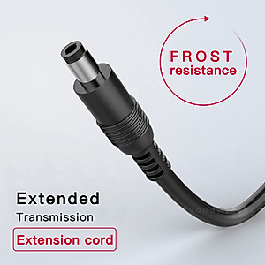 lkelyonewy 6 Pack Dc Power Supply 1 Female to 2 Male 5.5Mm X 2.1Mm Jack Camera Cable Barrel Plug Y Splitter Adapter Wire for CCTV Cameras Led Light Strip and More