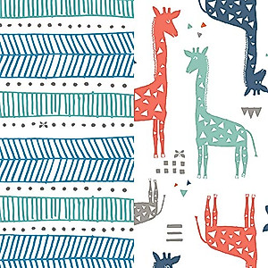 The Honest Company Clean Conscious Diapers | Plant-Based, Sustainable | Dots & Dashes + Multi-Colored Giraffes | Super Club Box, Size 1 (8-14 lbs), 160 Count