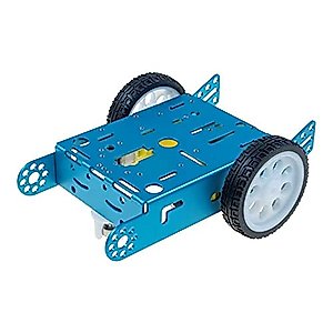 Robotistan - Multi-Purpose Aluminum 2WD Robot Body - Blue Robot Platform Kit
