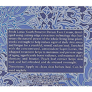 Fresh Lotus Youth Preserve Dream face Cream Super