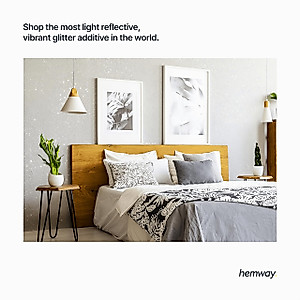 Glitter Paint for Walls Mother of Pearl Iridescent Additive Emulsion Latex Acrylic Sparkles Interior Painting 100g / 3.5oz