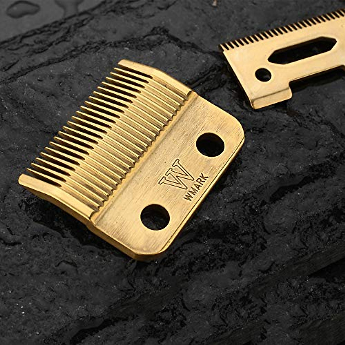 Professional Cutting Guides Kit Universal Hair Clipper Blade Attachment Replacement For Wahl Senior cordless&5-star Sentor, Super Taper, Super Taper Ii, Pro Basic, Magic Basic(Glod)