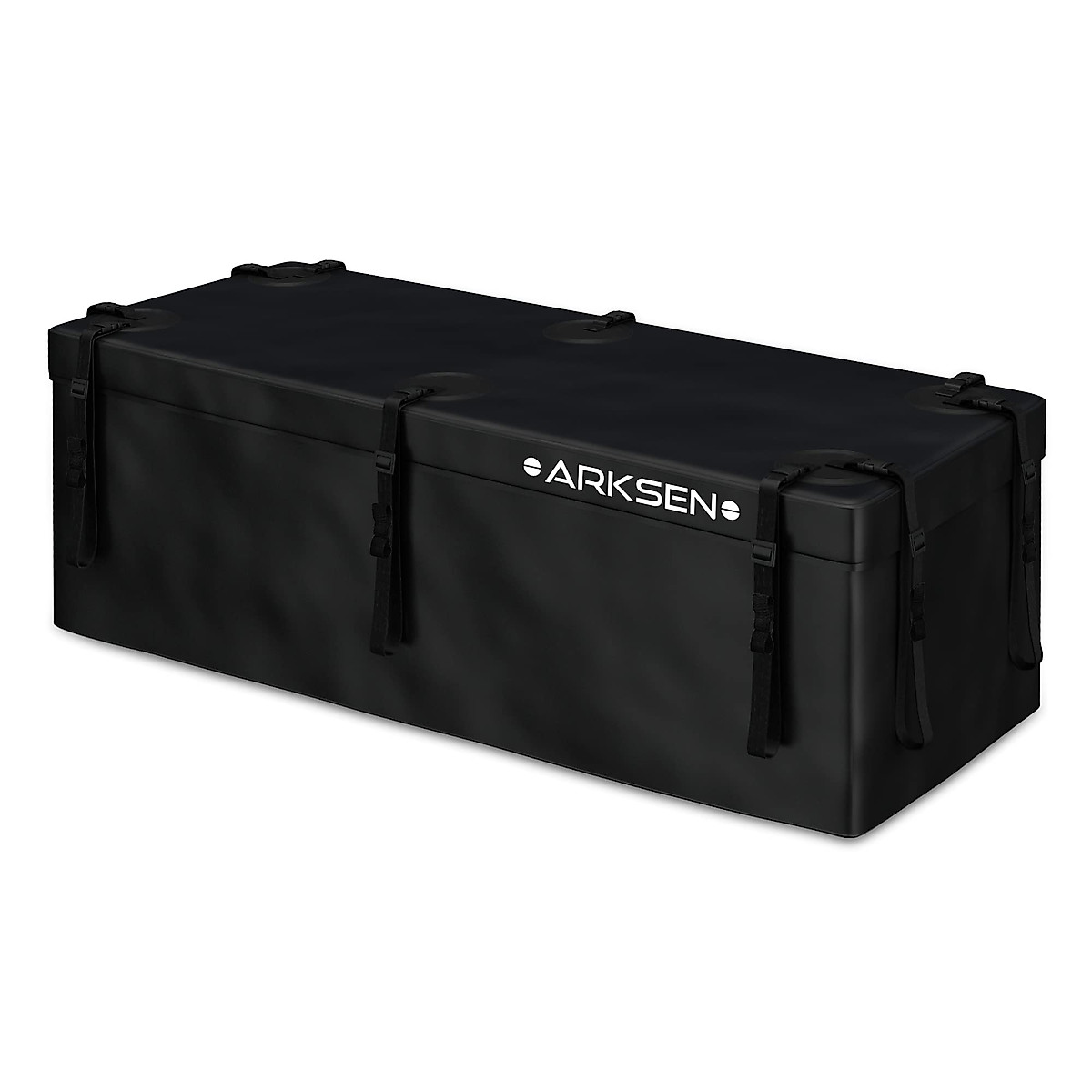 ARKSEN Hitch Cargo Carrier Bag for 20" x 60" Baskets Waterproof 15 Cubic Feet Large Capacity Luggage Storage (58" L x 19" W x 24" H) for Car Truck SUV RV or Trailer