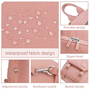 Vendra Moka Mini Waterproof Backpack Purse for Women and Men,Small Travel Daypack