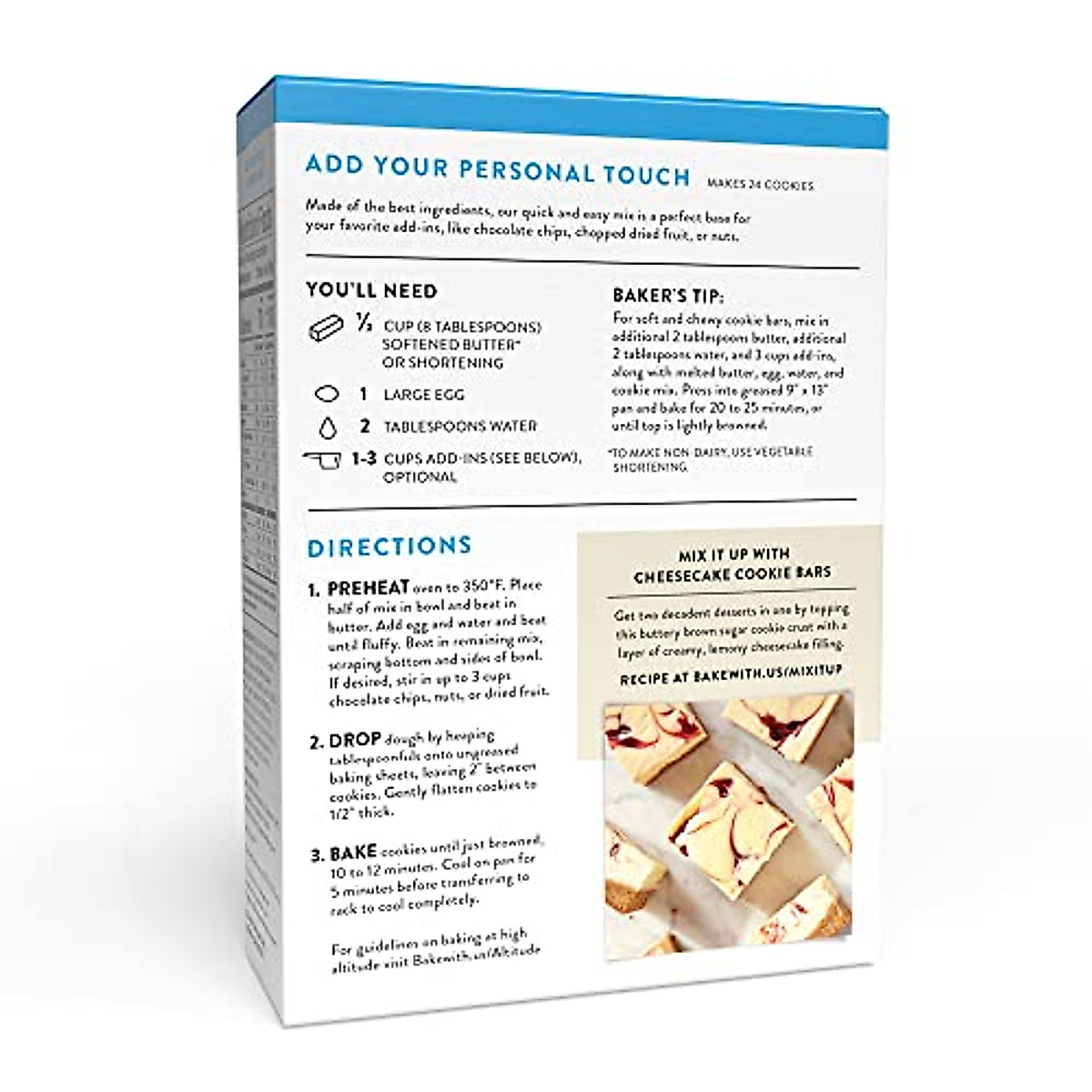 King Arthur Baking Company, Cookie Mix, Gluten-Free Oat Flour, 16 Oz, 1 Count