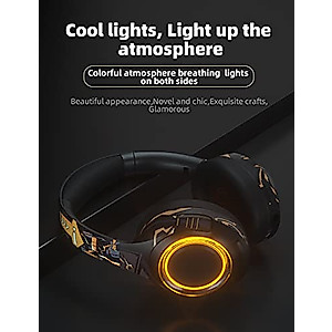 Active Noise Cancelling Headphones, EL-A2 Bluetooth Headphones with Detachable Microphone, Rechargeable Foldable Swivel Ear Pad, Deep Bass, Wired/Wireless Headphones, 30 Hours Playtime for Travel/Work