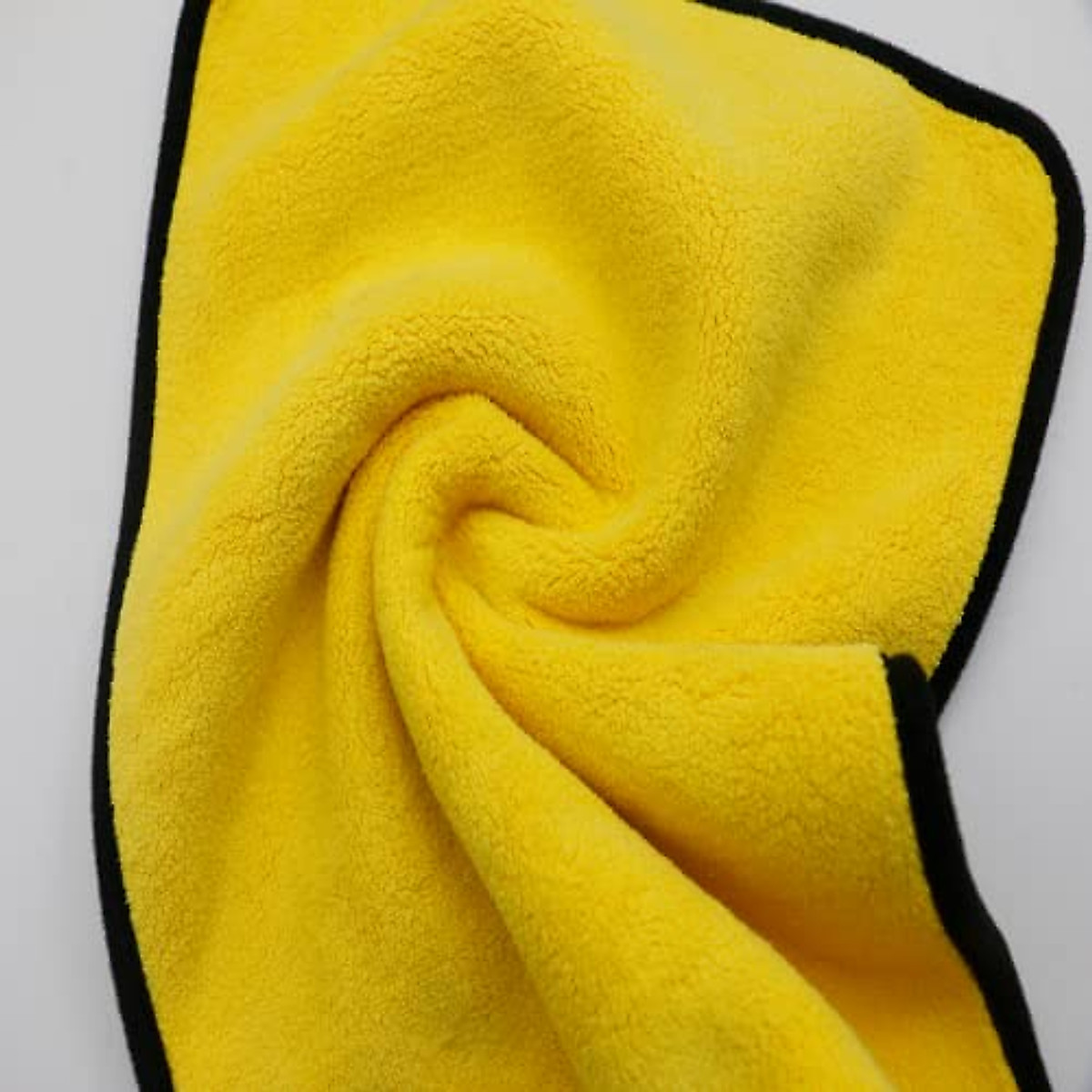 YBC Car Drying Towel 12"x9" Microfiber Cloth 3 PCS