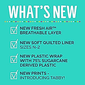 Seventh Generation Free & Clear Unbleached Diapers - Newborn - 1 Pack