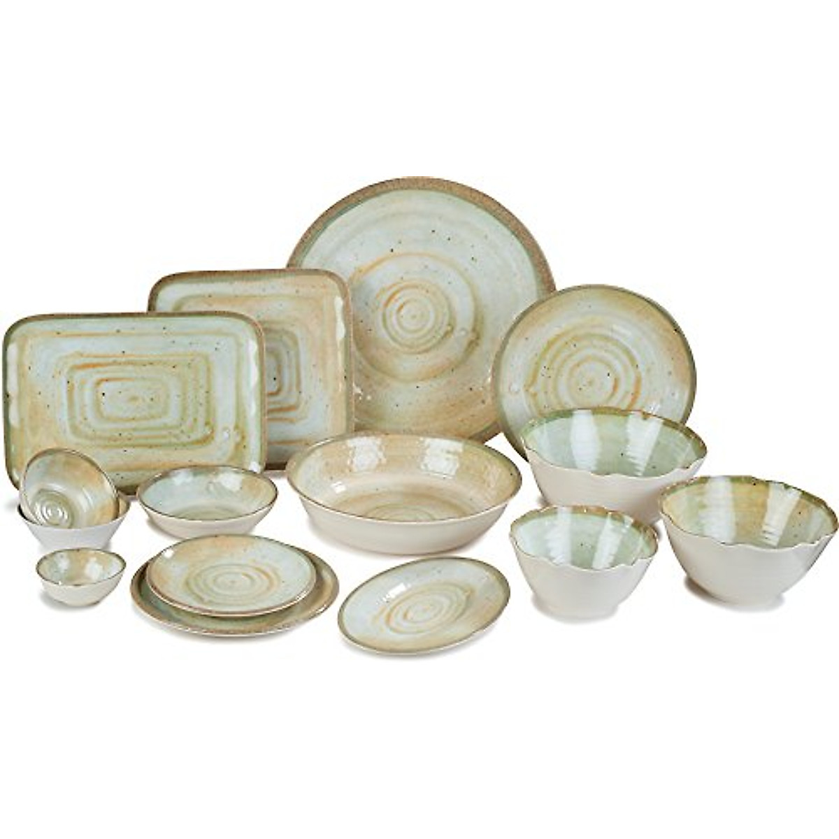 Carlisle FoodService Products GA5501270 Gathering Melamine Dip/Salsa Bowl, 6 oz., 4.5", Adobe (Pack of 12)