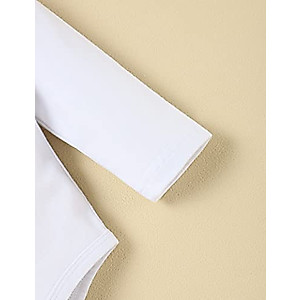 Newborn Baby Boy Clothes Outfits Letter Print Romper + Hunting Elk Pants+Hat 3PC Clothing Set (C-White, 0-3Months)