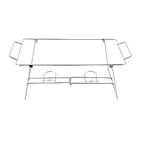 Leblett 12Pcs/Set Foldable Chafing Dish Wire Rack,Buffet Stand,For Serving Trays Rack,Stable Wire Rack,Catering Dish Frame