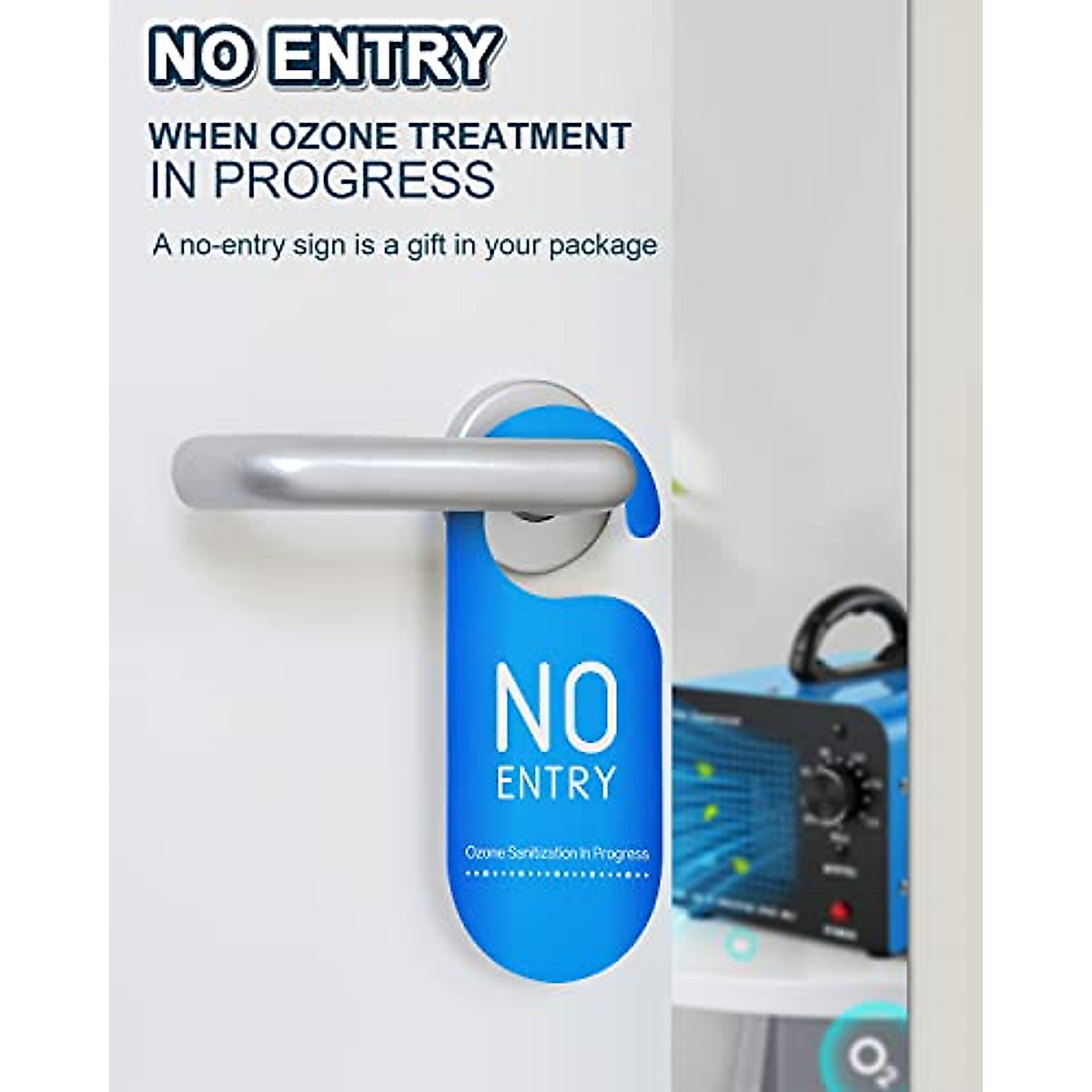 ECNLAN 0zone Generator, 30000mg/h 0zone Machine Ionizer for Home/Basement/Smoke/Pet Room