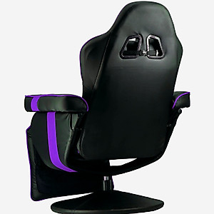 Turismo Racing Stanza Gaming Recliner - Ultimate Reclining Chair for PlayStation 5 and Xbox Gaming - Purple