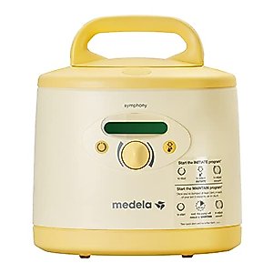 Medela Symphony Plus Breast Pump, Hospital Grade Breastpump, Single or Double Electric Pumping, with Initiate and Maintain Programs for Breastfeeding Support or Exclusive Pumping