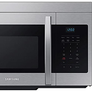 Samsung ME16A4021AS 1.6 Cu. Ft. Stainless Over-the-Range Microwave