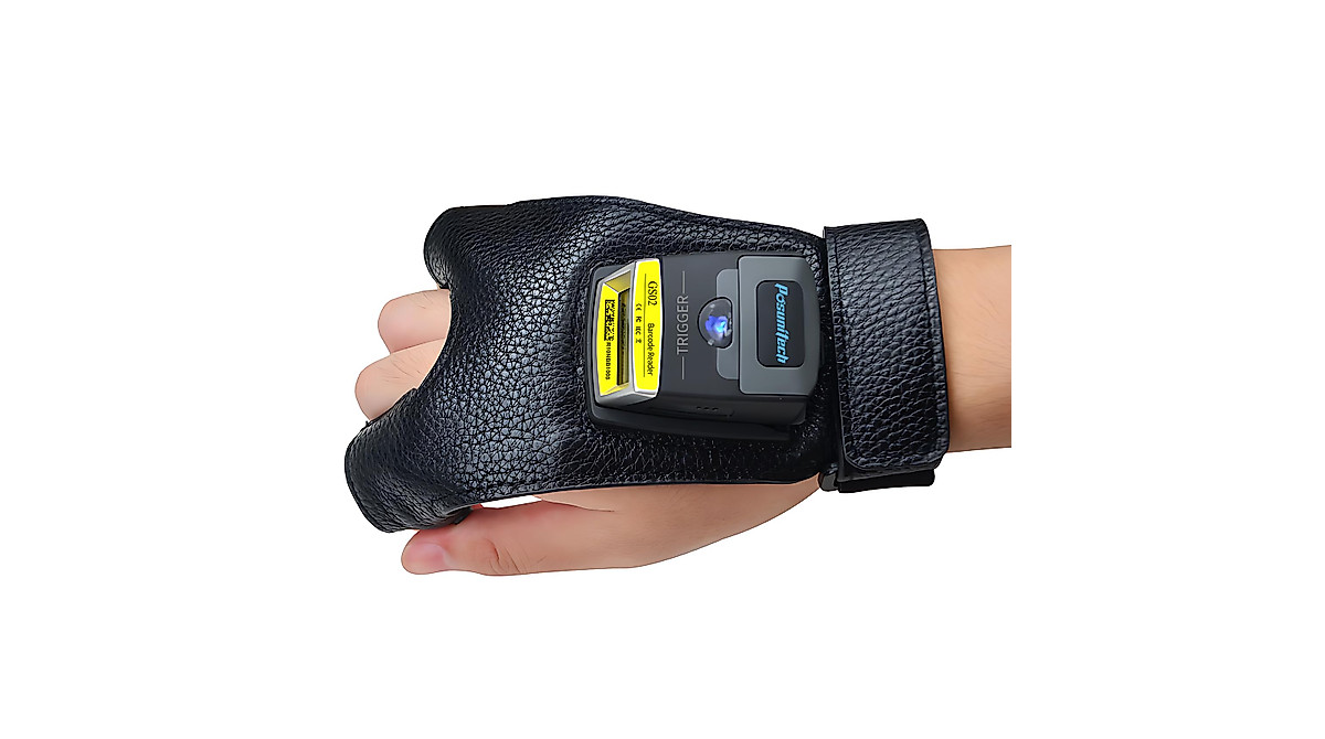 Posunitech GS02 Wearable 2D Glove Barcode Scanner for Warehouse