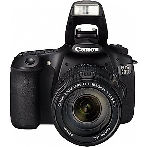 Canon EOS 60D 18 MP CMOS Digital SLR Camera with 18-135mm f/3.5-5.6 IS UD Lens - International Version