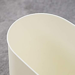 VOSAREA Slim Garbage can Waste Basket Can for Waste bin Trash Basket Slim can Narrow Spaces Plastic Plastic Garbage Plastic Garbage can