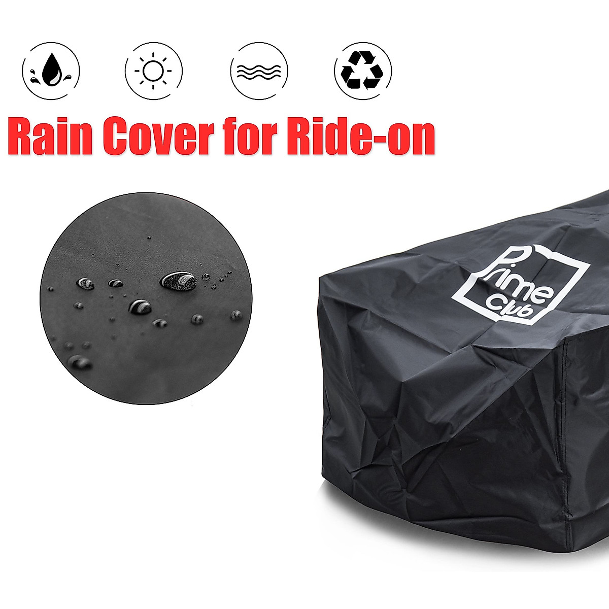 Waterproof Car Cover, Kids Ride on Car Protection for Children Electric Battery Powered Toy Vehicles, Suitable for all Weather ,50" L x 30" W x 26" H