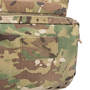 Excellent Elite Spanker Tactical MOLLE Hydration Pack for 3L Hydration Water Bladder Molle Vest Accessory(Multicam)