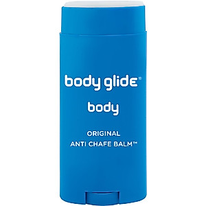 Body Glide Original Anti Chafe Balm | Anti Chafing Stick | Prevent Arm, Chest, Butt, Thigh, Ball Chafing & Irritation | Trusted Skin Protection Since 1996 |2.5oz