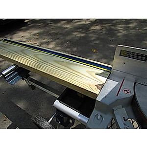 POWERTEC 71133 Double T-Track | 36 Inch Aluminum Extrusion Tracks, Anodized Blue