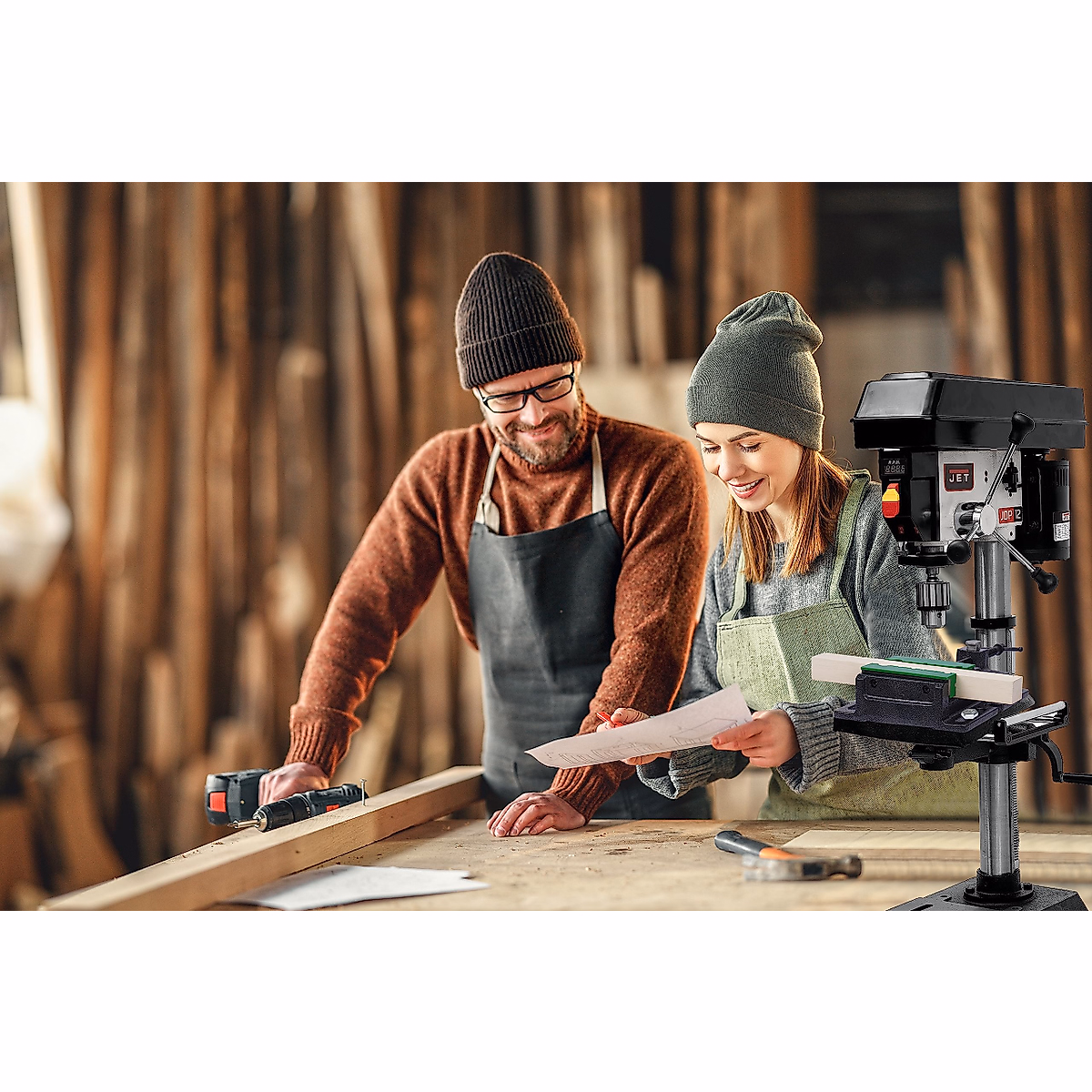 Drill Press Vise,4" Heavy Duty Bench Vise, Bench Clamp Vise，Drill Press Vice with Multi-Groove Vice Jaw Pads and Quick Adjustment Button