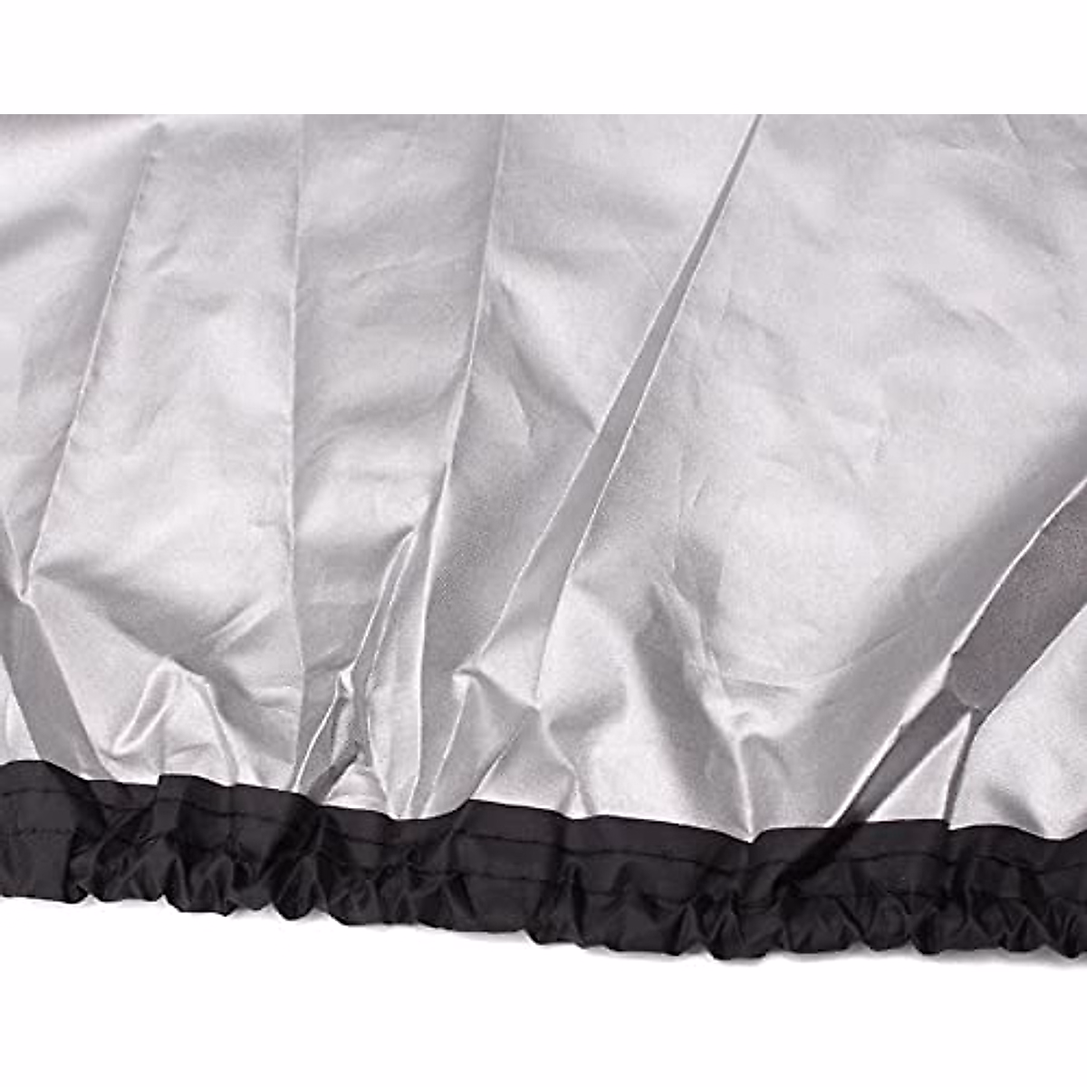 OBTANIM Outdoors Waterproof Lawn Mower Cover Heavy Duty Polyester Oxford UV Dust Protection Lawn Tractor Cover Fits Up to 54" with Drawstring and Storage Bag