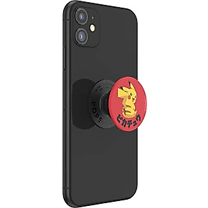 ​​​​PopSockets Phone Grip with Expanding Kickstand, PopSockets for Phone, Pokemon - Pikachu Katakana
