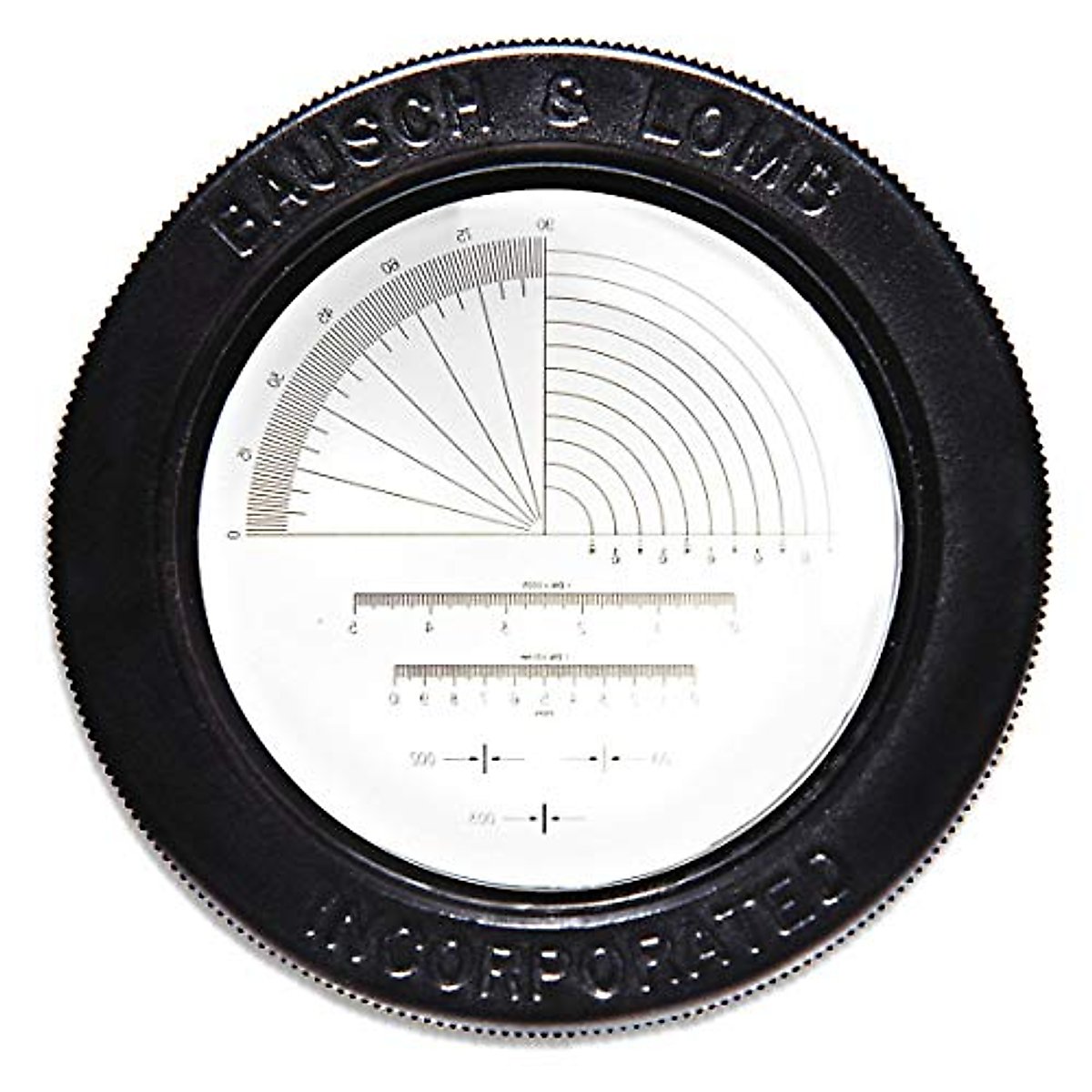Bausch & Lomb 81-34-36 Multiscale Measuring Scale; for use with Measuring magnifiers